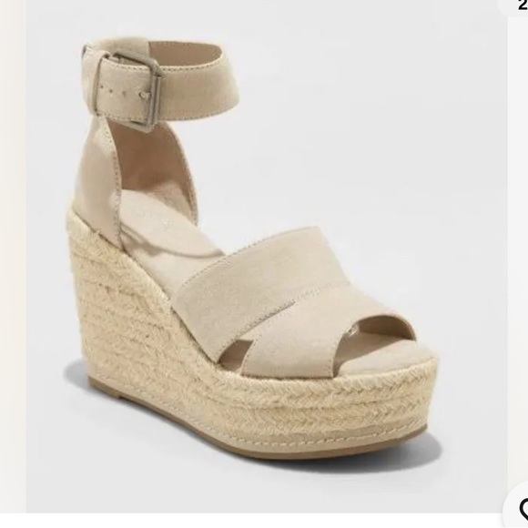 Universal Thread | Shoes | Universal Thread Tan Faux Suede Espadrille ...